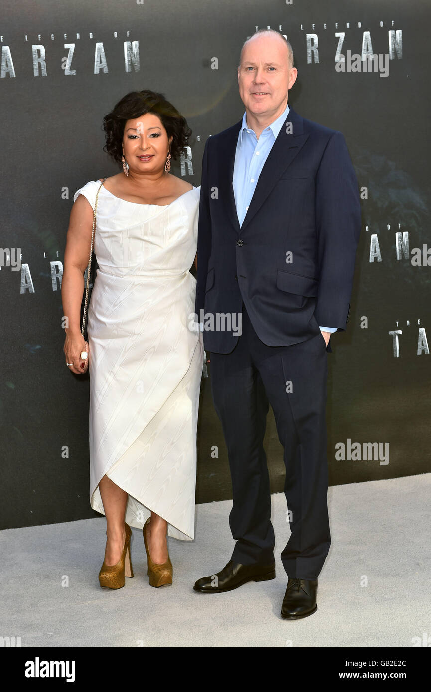 Director David Yates and guest attending The Legend of Tarzan European ...