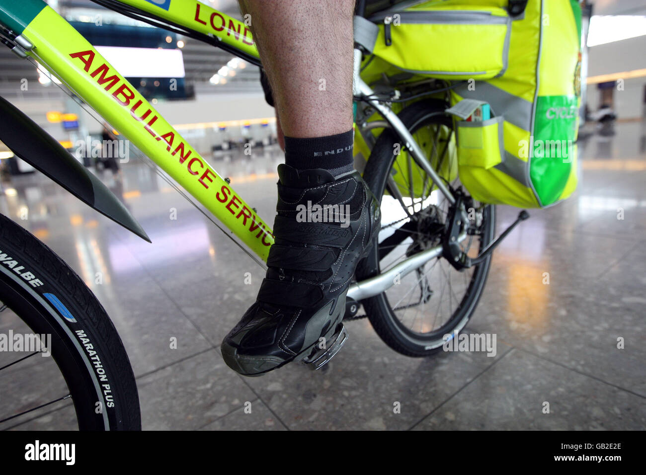 A Generic picture of London Ambulance Service Cycle Response Unit ...