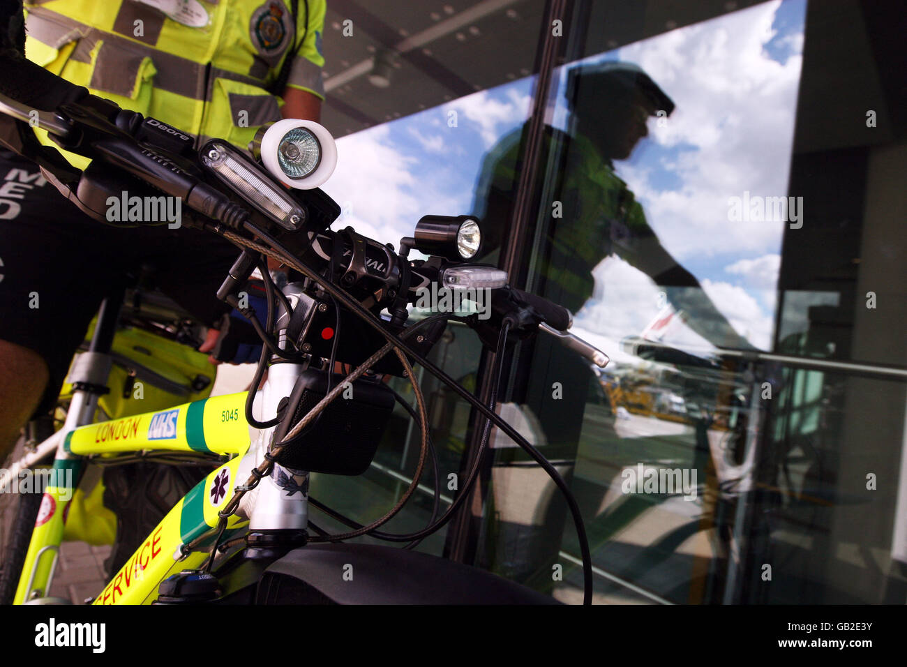 A Generic picture of London Ambulance Service Cycle Response Unit ...