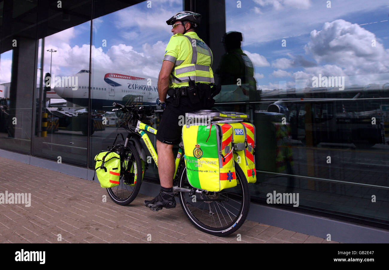 A Generic picture of London Ambulance Service Cycle Response Unit ...
