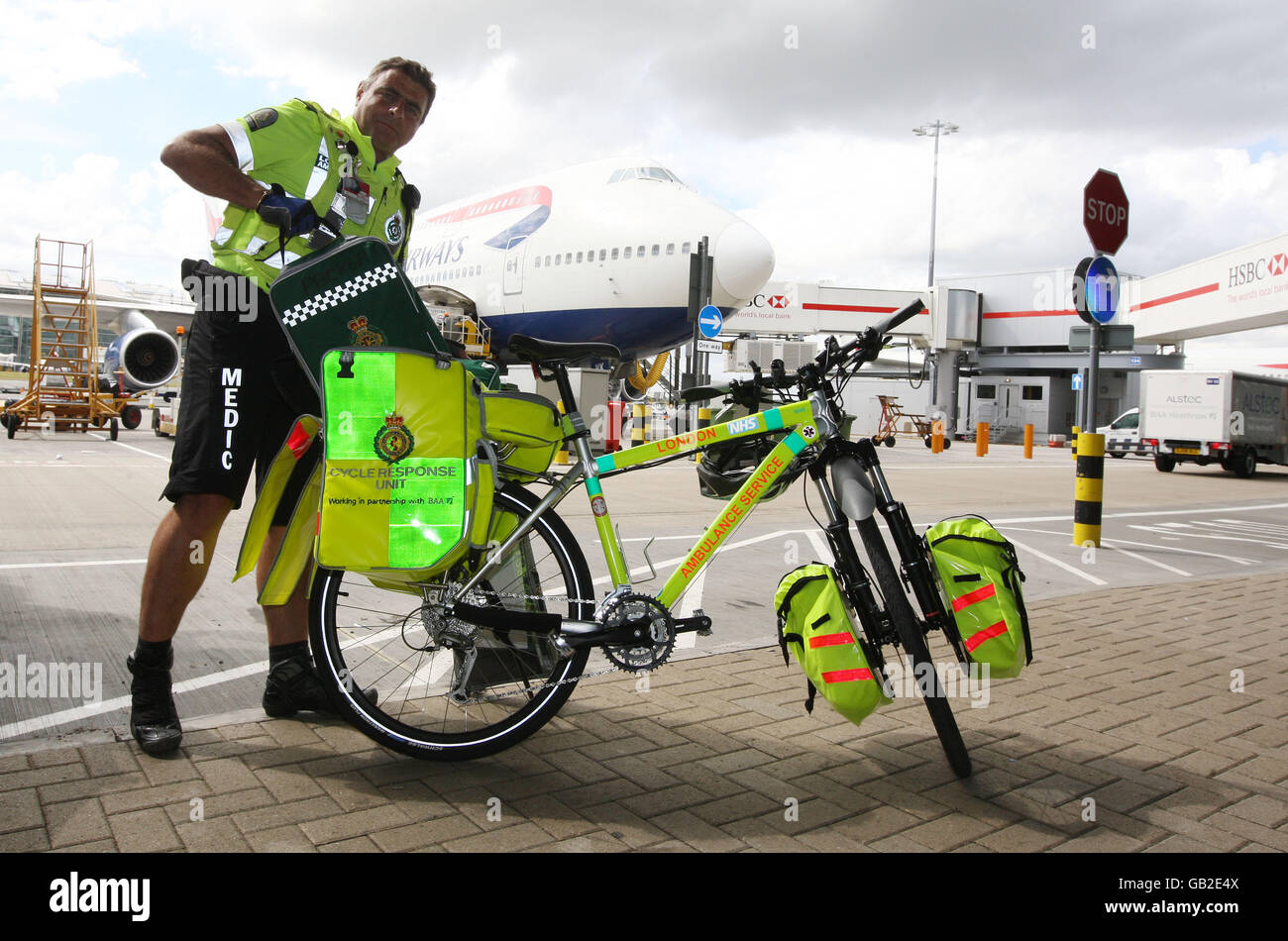 A Generic picture of London Ambulance Service Cycle Response Unit ...