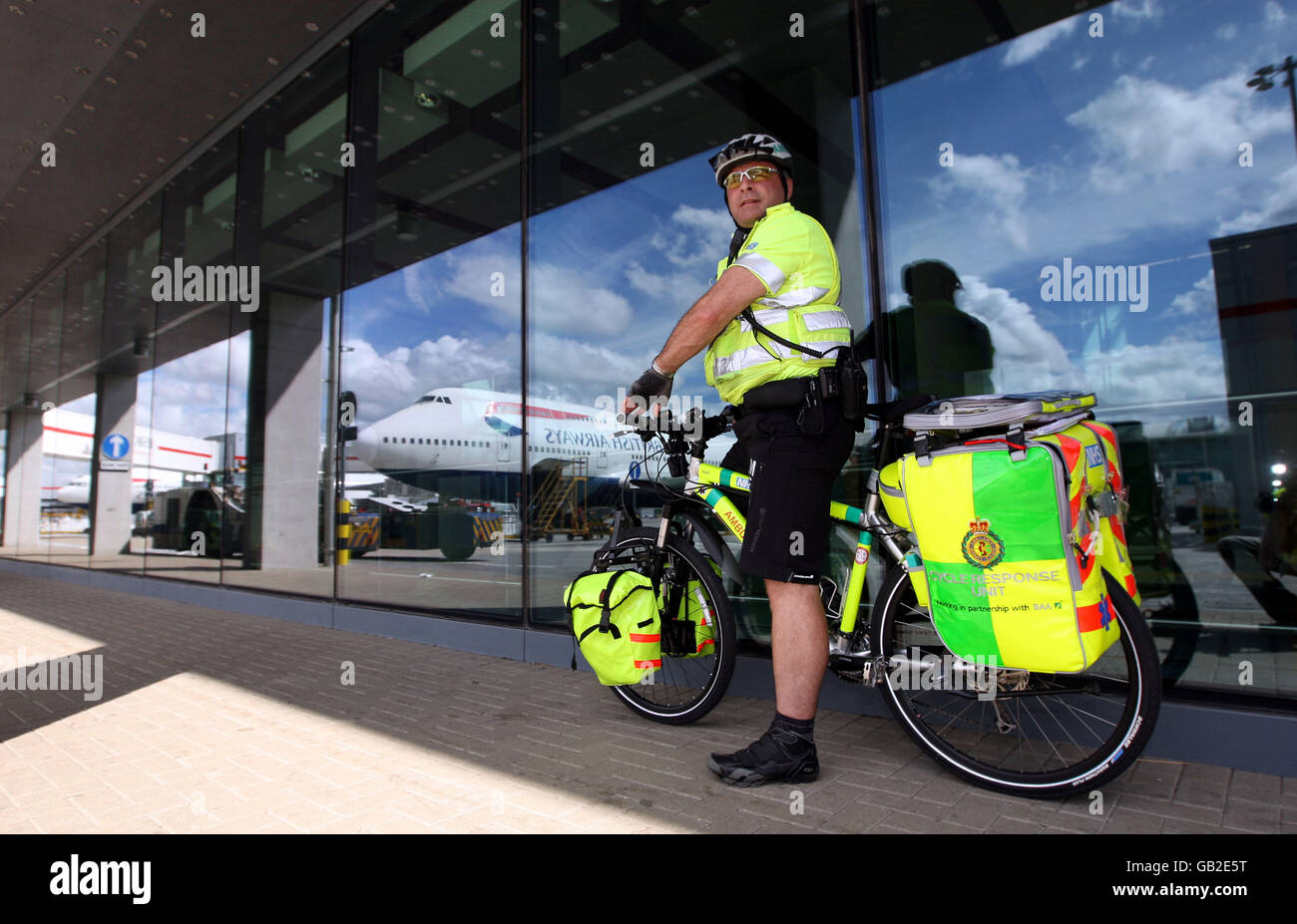 A Generic picture of London Ambulance Service Cycle Response Unit ...