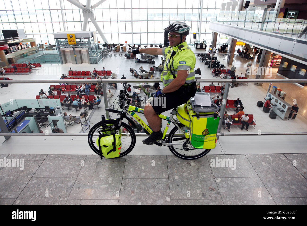 A Generic picture of London Ambulance Service Cycle Response Unit ...