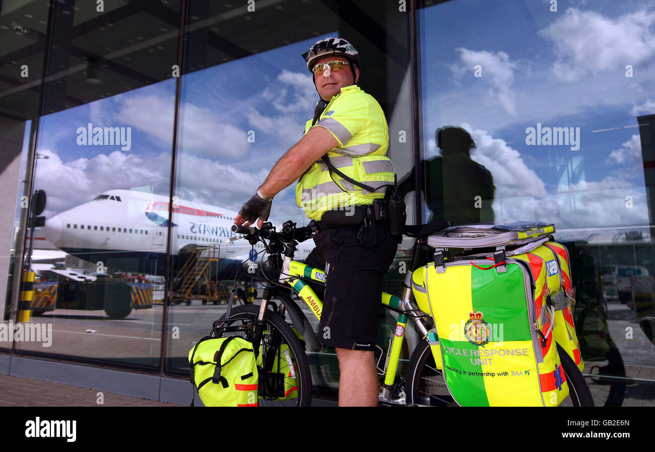 A Generic picture of London Ambulance Service Cycle Response Unit ...