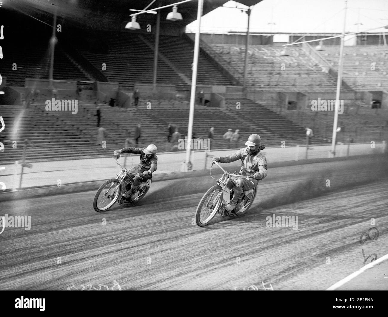 Speedway - World Championship Final - Practice Stock Photo - Alamy