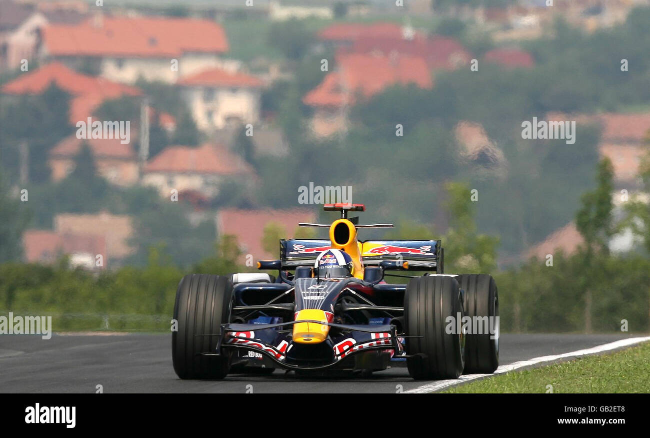 Great Britain's David Coulthard during the final practice session ...