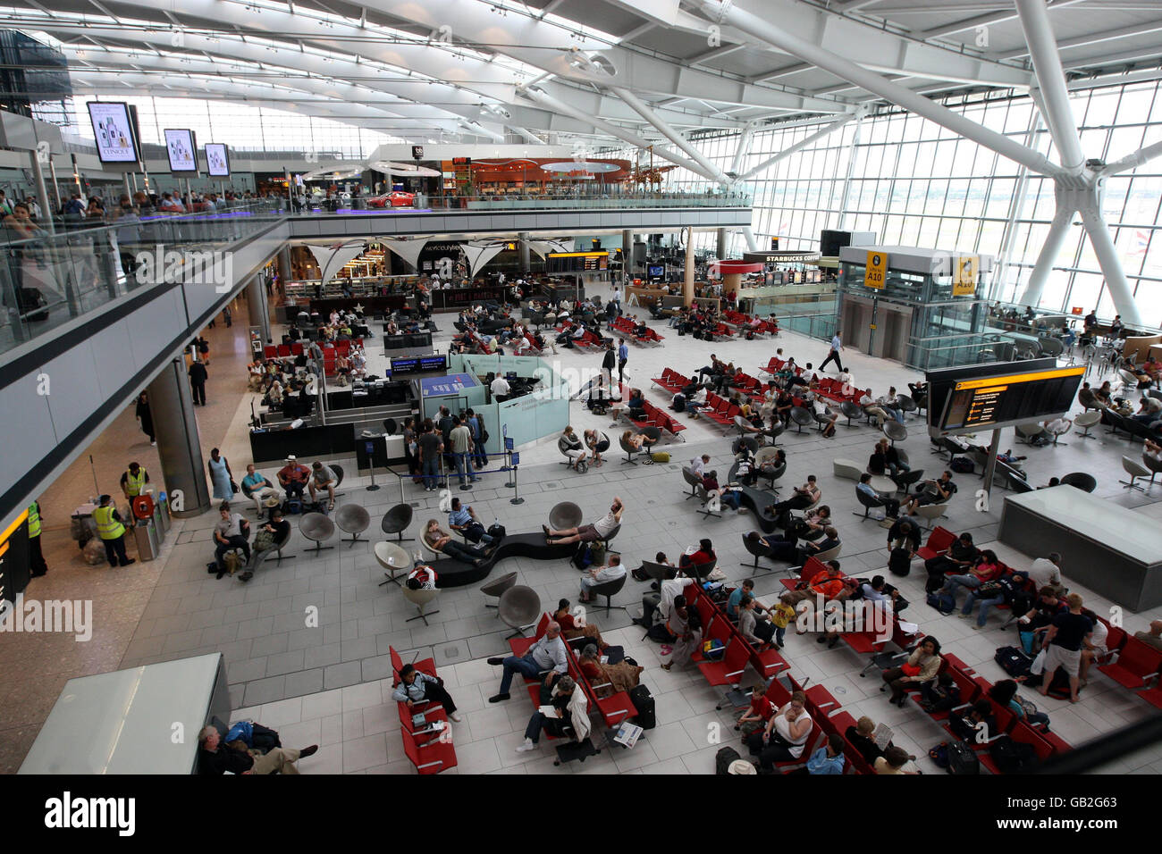 Heathrow Terminal 5 Stock Photo - Alamy