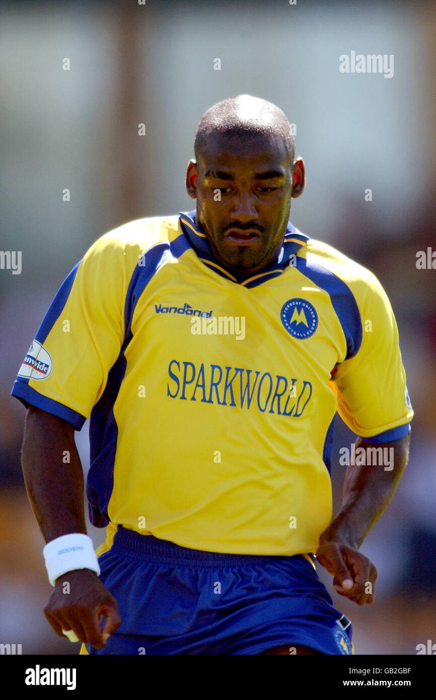 Soccer - Friendly - Torquay United v Fulham. Torquay United's Tony ...