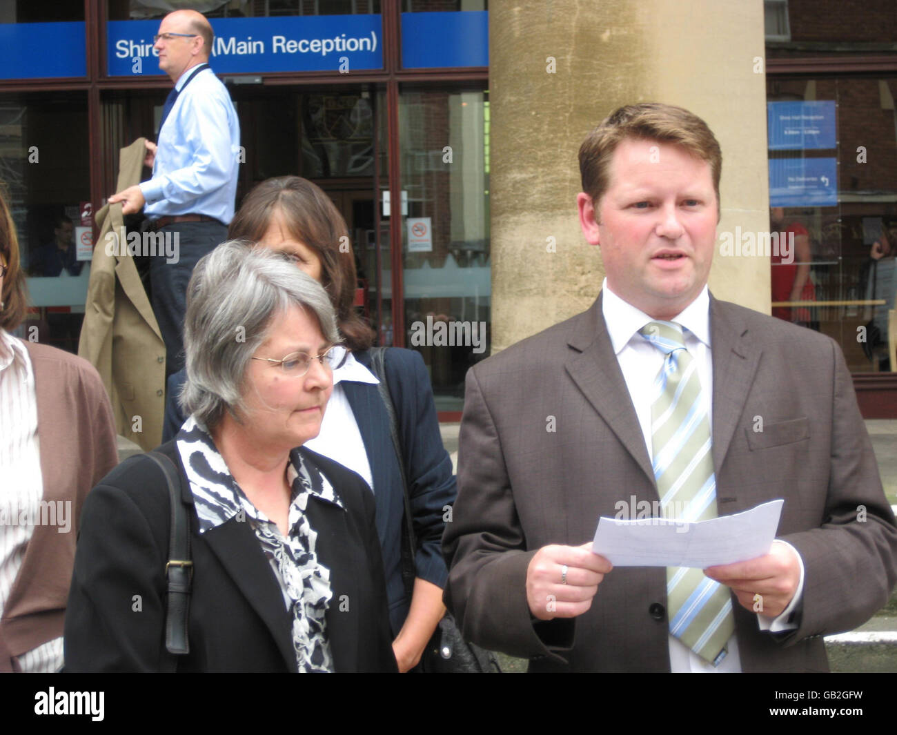 Widow and son of edward hopkins hi-res stock photography and images - Alamy