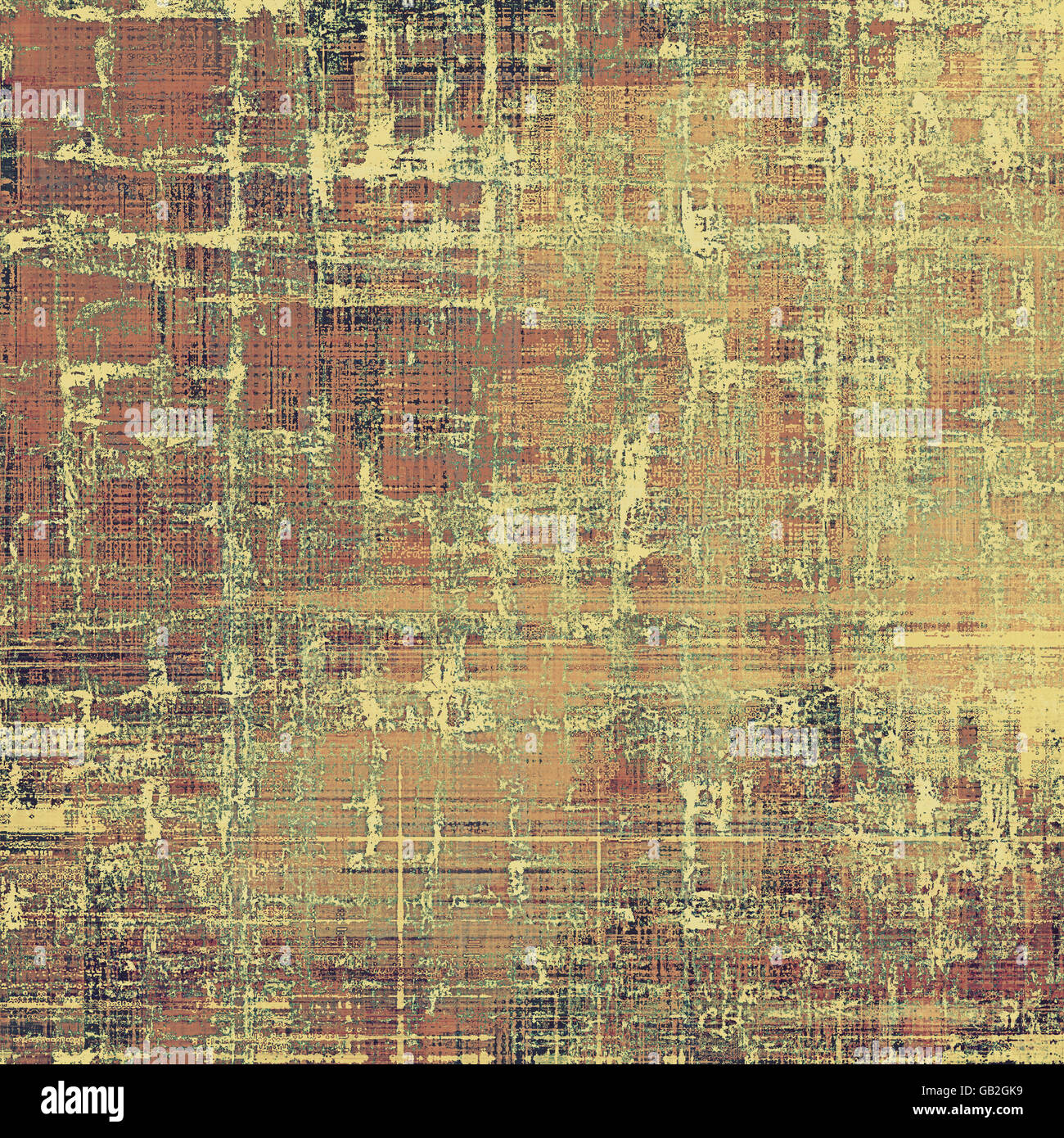 Vintage texture, old style frame decoration with grunge graphic ...