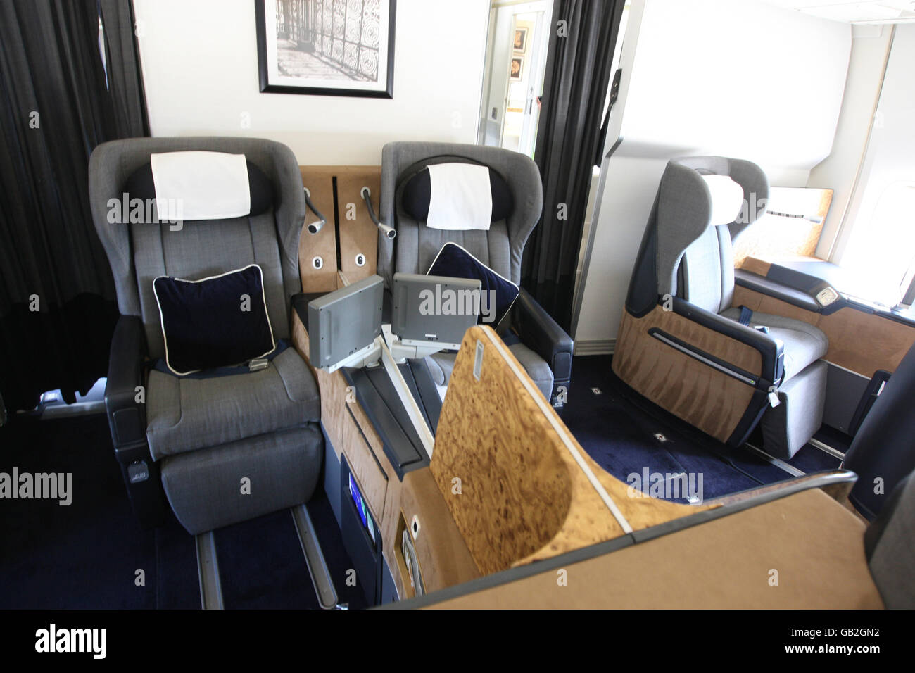 British Airways 747 First Class