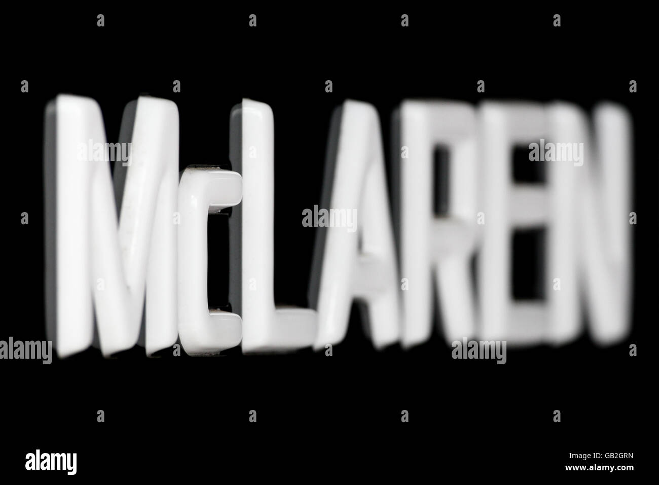 Mclaren signage hi-res stock photography and images - Alamy