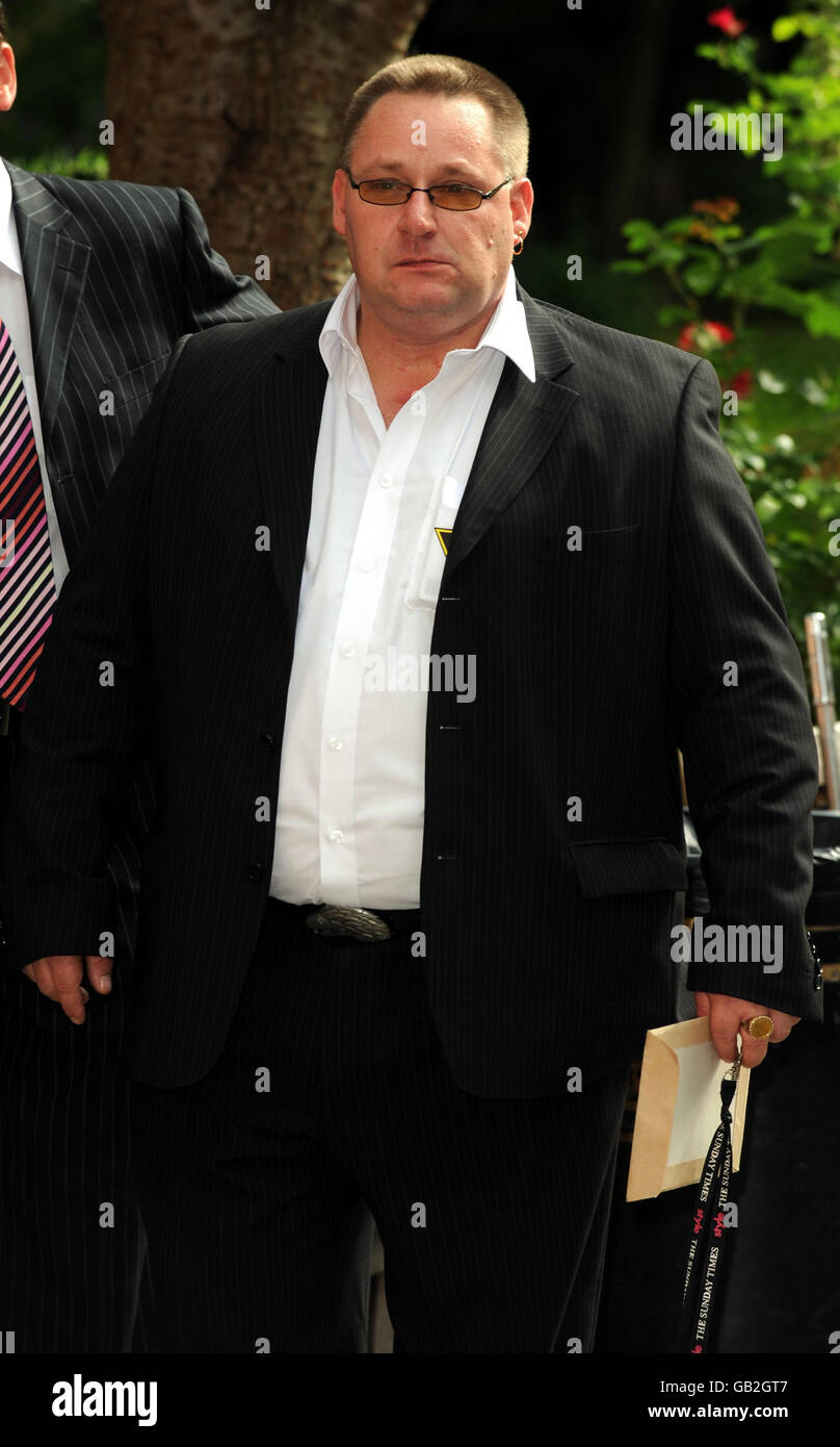 Mark Speight memorial service - London Stock Photo - Alamy