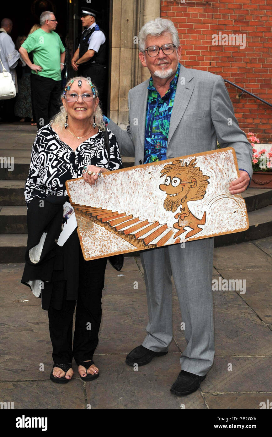 Mark Speight memorial service - London Stock Photo - Alamy