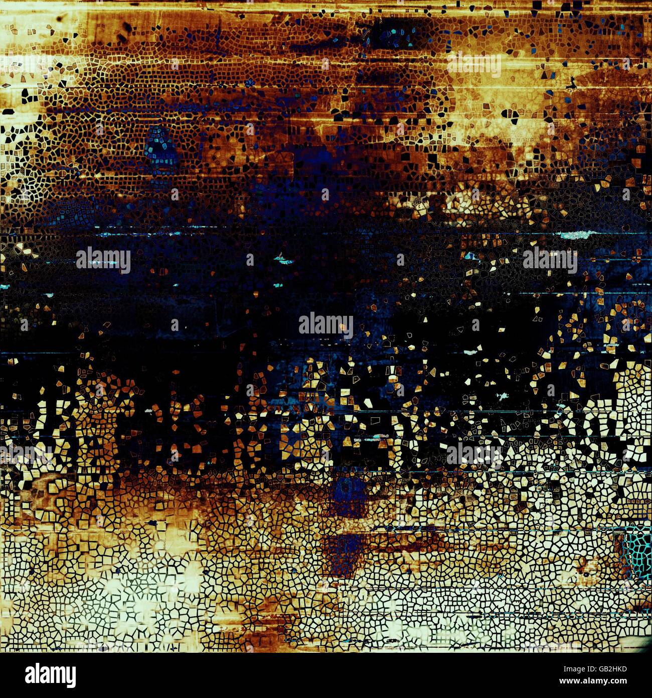 Digitally designed background or texture for retro style frame. With ...