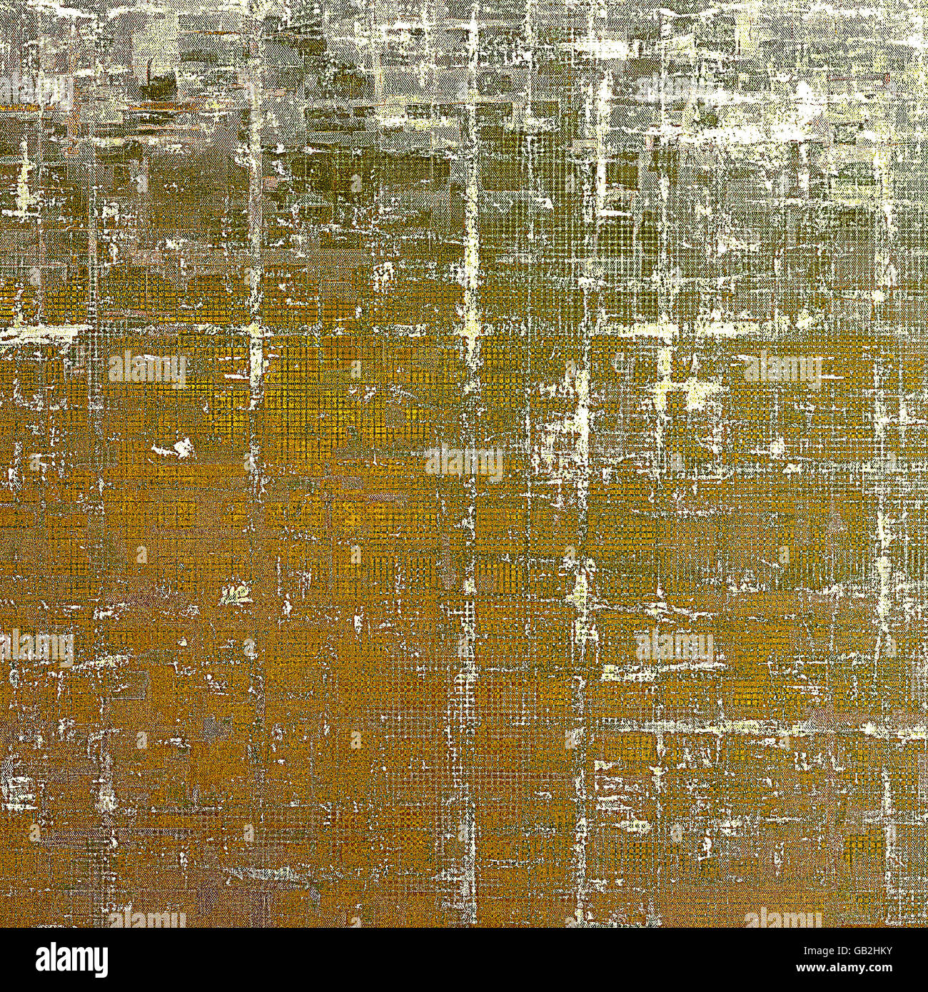 Old school elements on textured grunge background. With different color ...