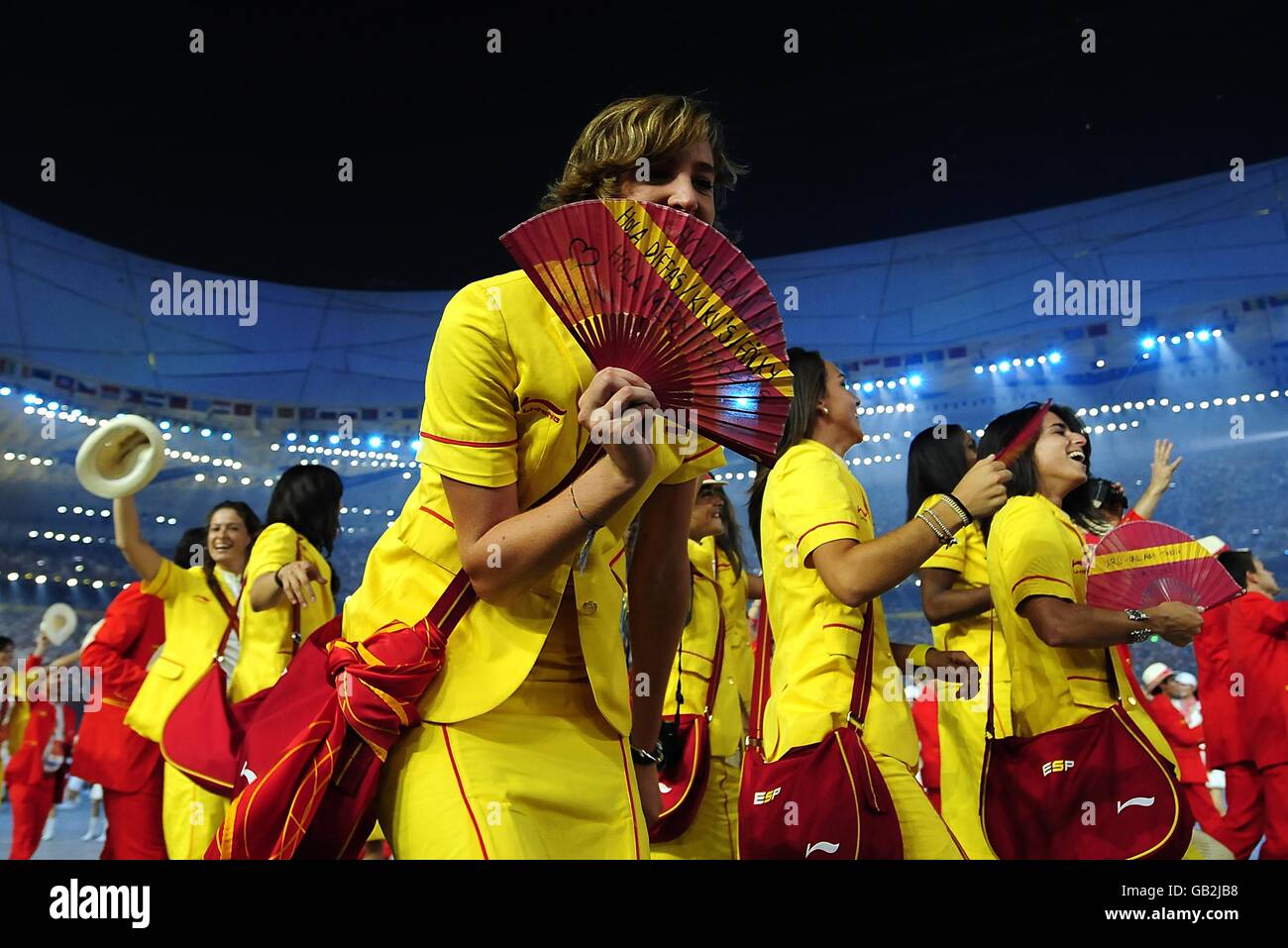 Olympics - Beijing Olympic Games 2008 - Opening Ceremony Stock Photo ...