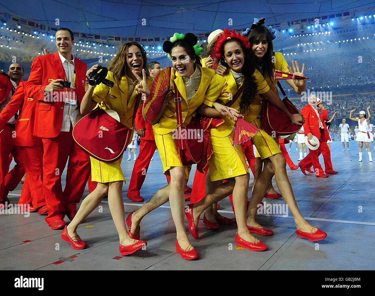 Olympics - Beijing Olympic Games 2008 - Opening Ceremony Stock Photo ...