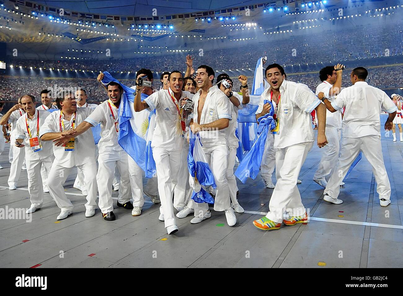 Olympics - Beijing Olympic Games 2008 - Opening Ceremony Stock Photo ...