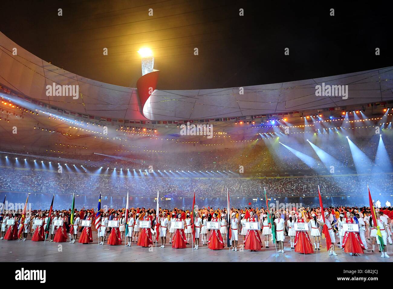 Olympics - Beijing Olympic Games 2008 - Opening Ceremony Stock Photo ...