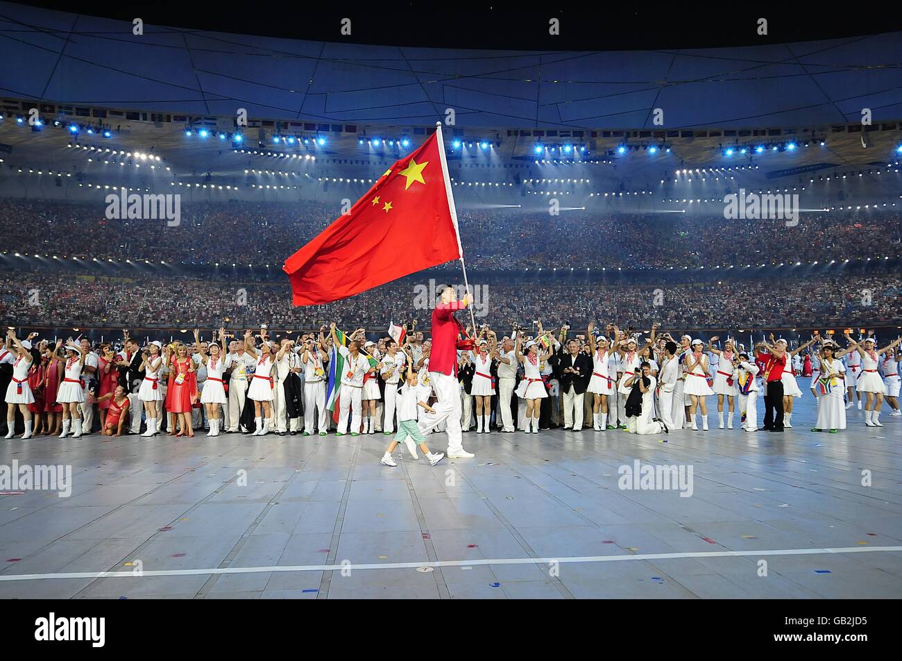 Olympics - Beijing Olympic Games 2008 - Opening Ceremony Stock Photo ...