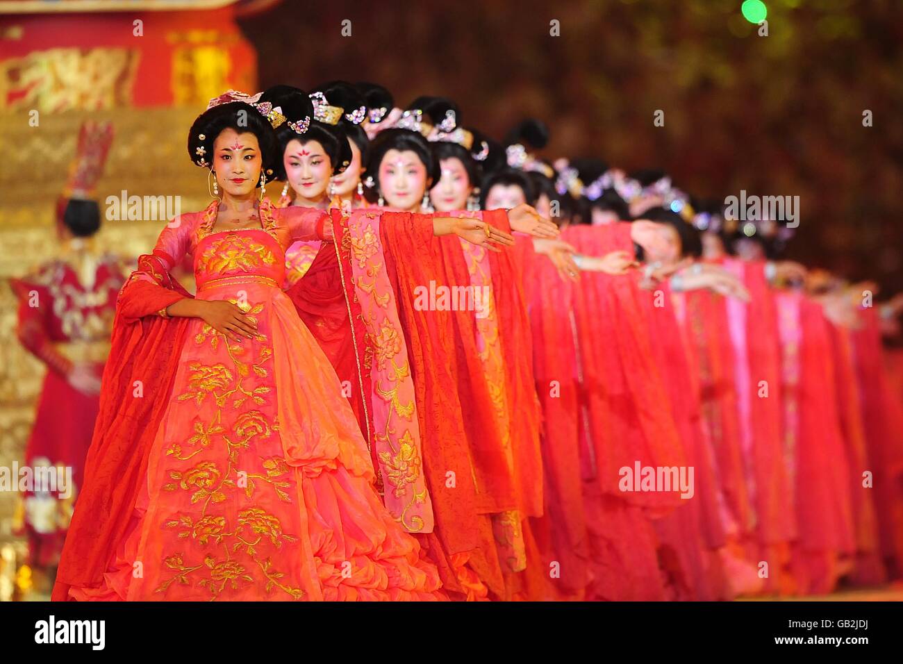 Olympics - Beijing Olympic Games 2008 - Opening Ceremony Stock Photo ...