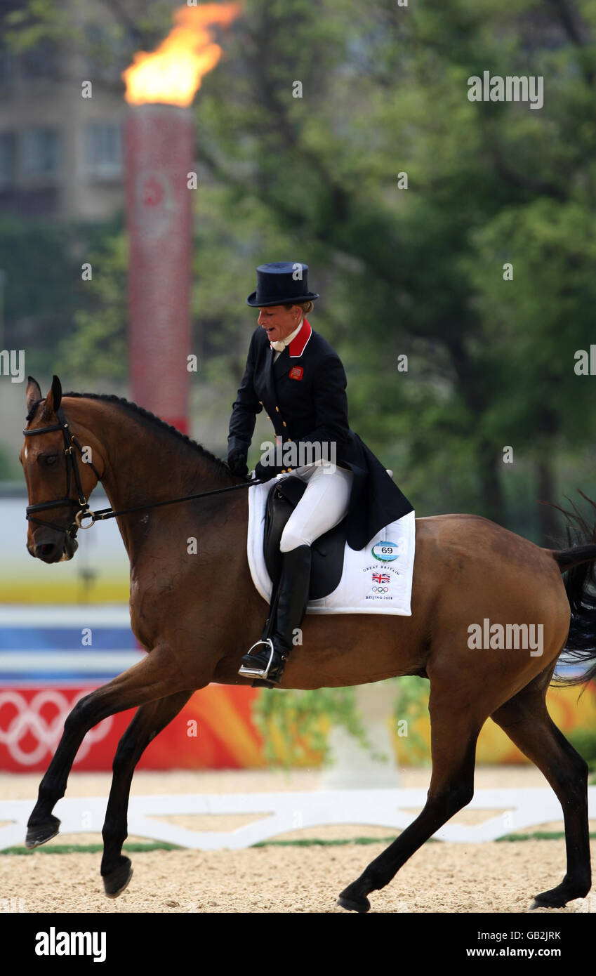 Great Britain's Mary King riding on Call Again Cavalier during the ...