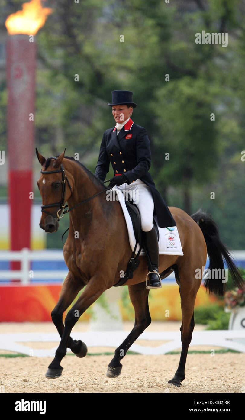 Great Britain's Mary King riding on Call Again Cavalier during the ...
