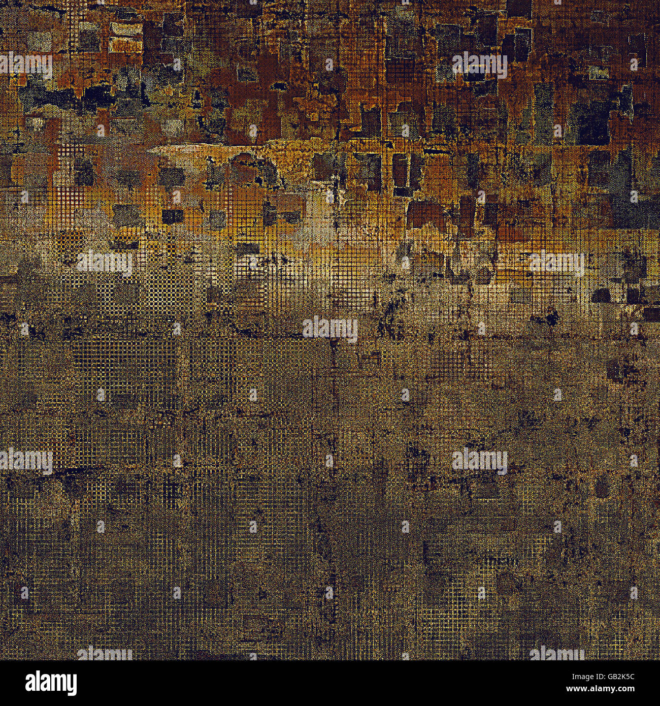 Grunge background or vintage texture in traditional retro style. With ...