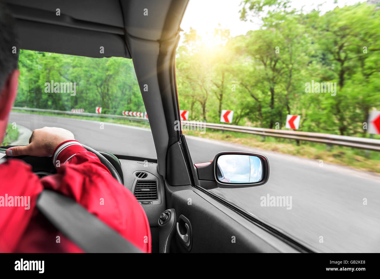 Convertible car view from inside hi-res stock photography and images ...