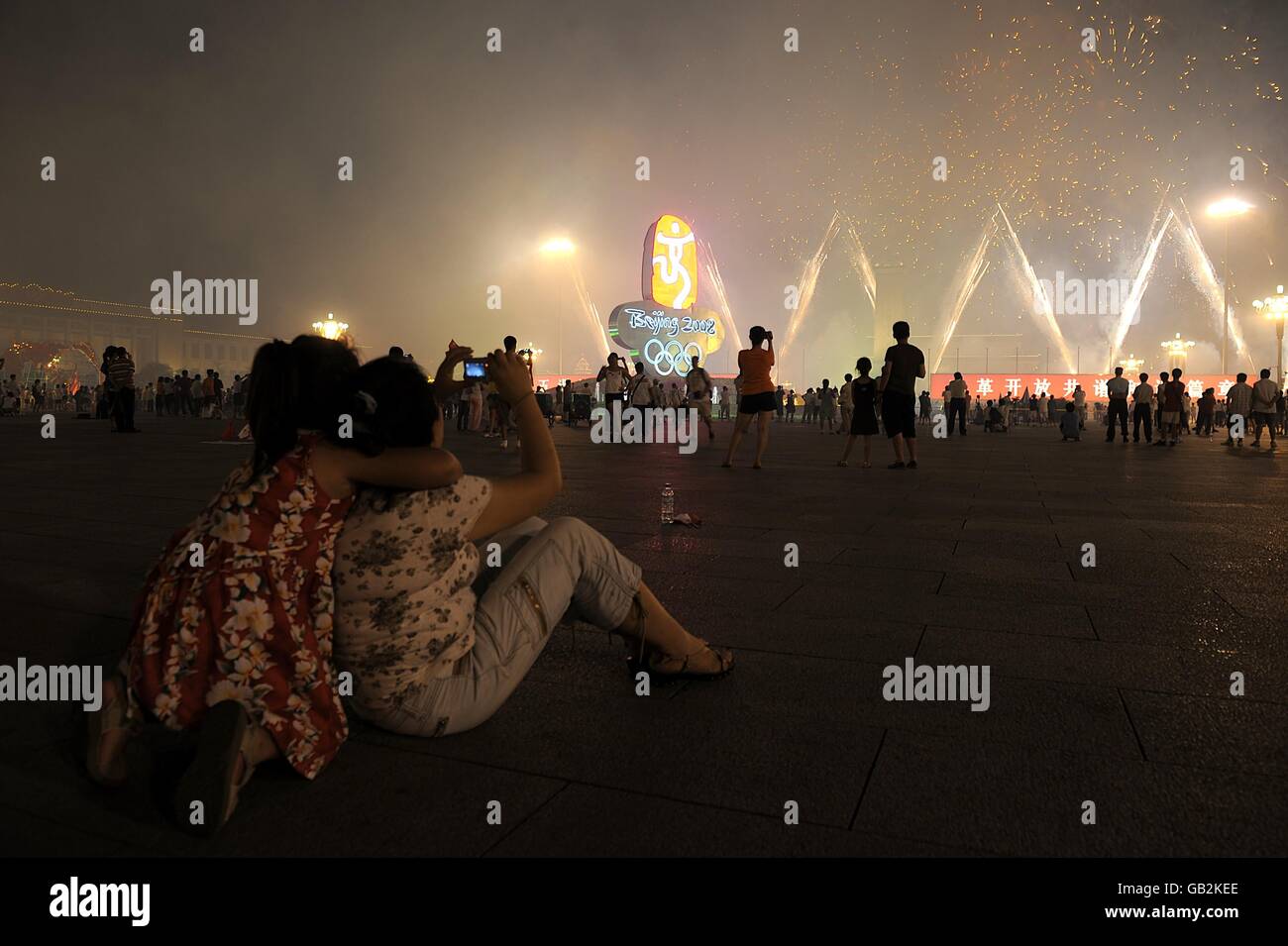 Olympics - Beijing Olympic Games 2008 - Opening Ceremony Stock Photo ...