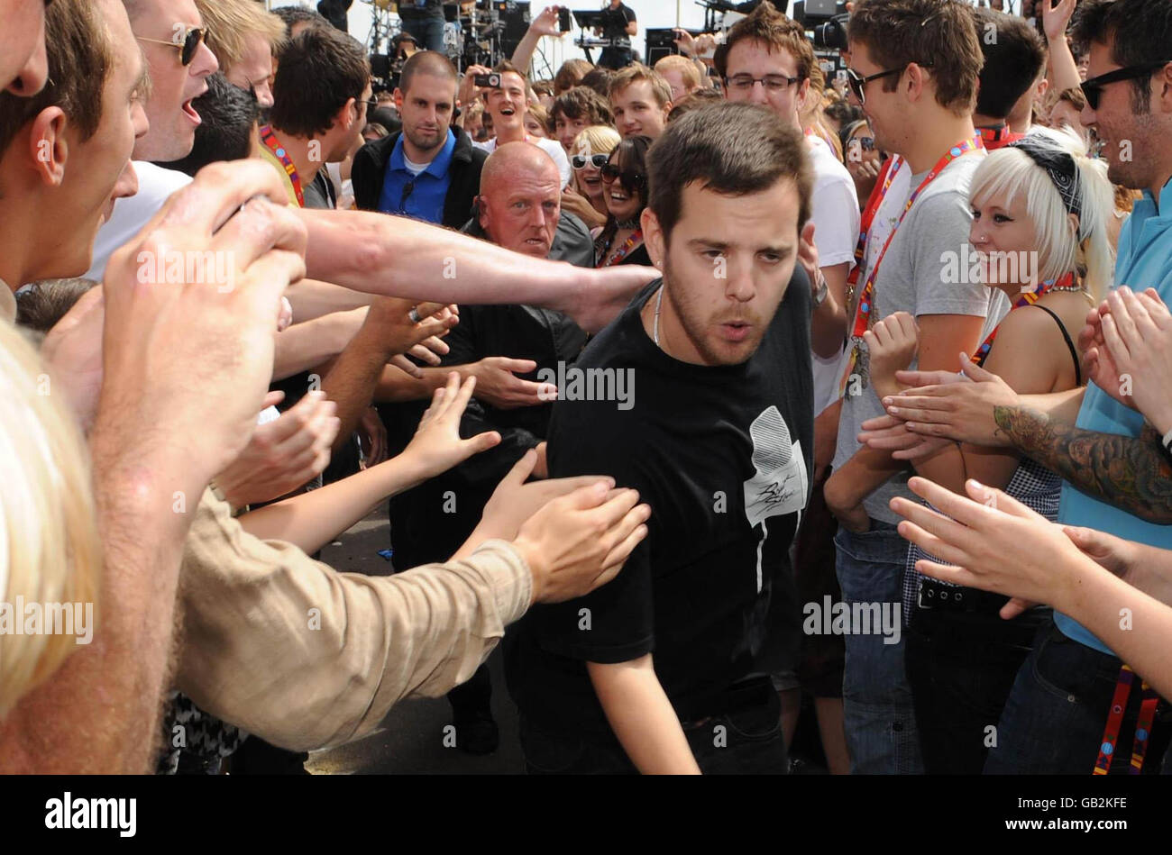 Vodafone TBA Concert Stock Photo - Alamy