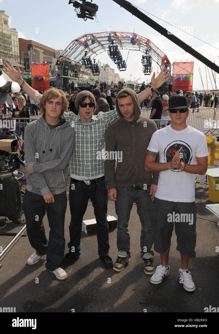 Vodafone TBA Concert Stock Photo - Alamy