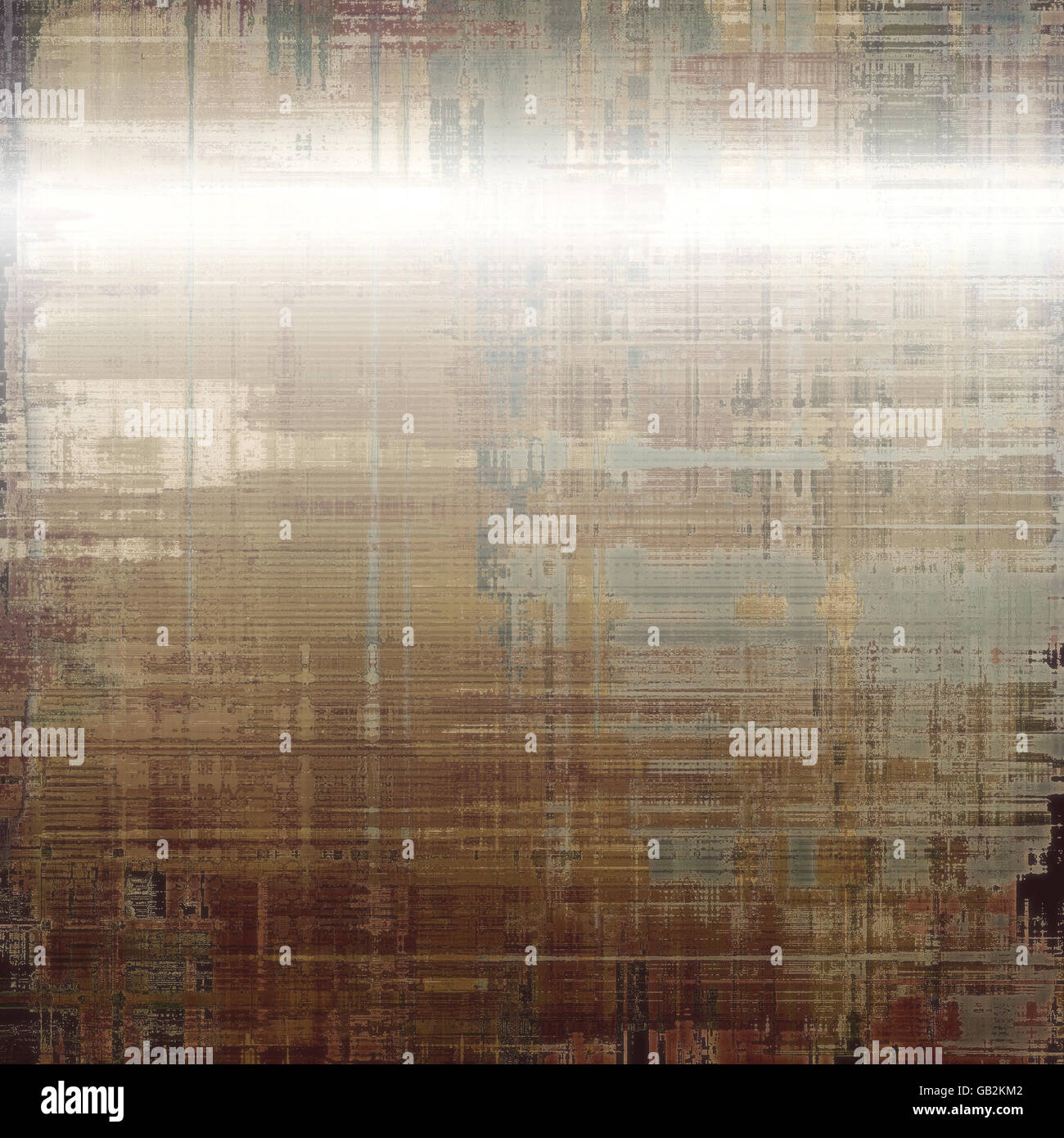 Vintage and retro design elements on faded grunge background. With ...