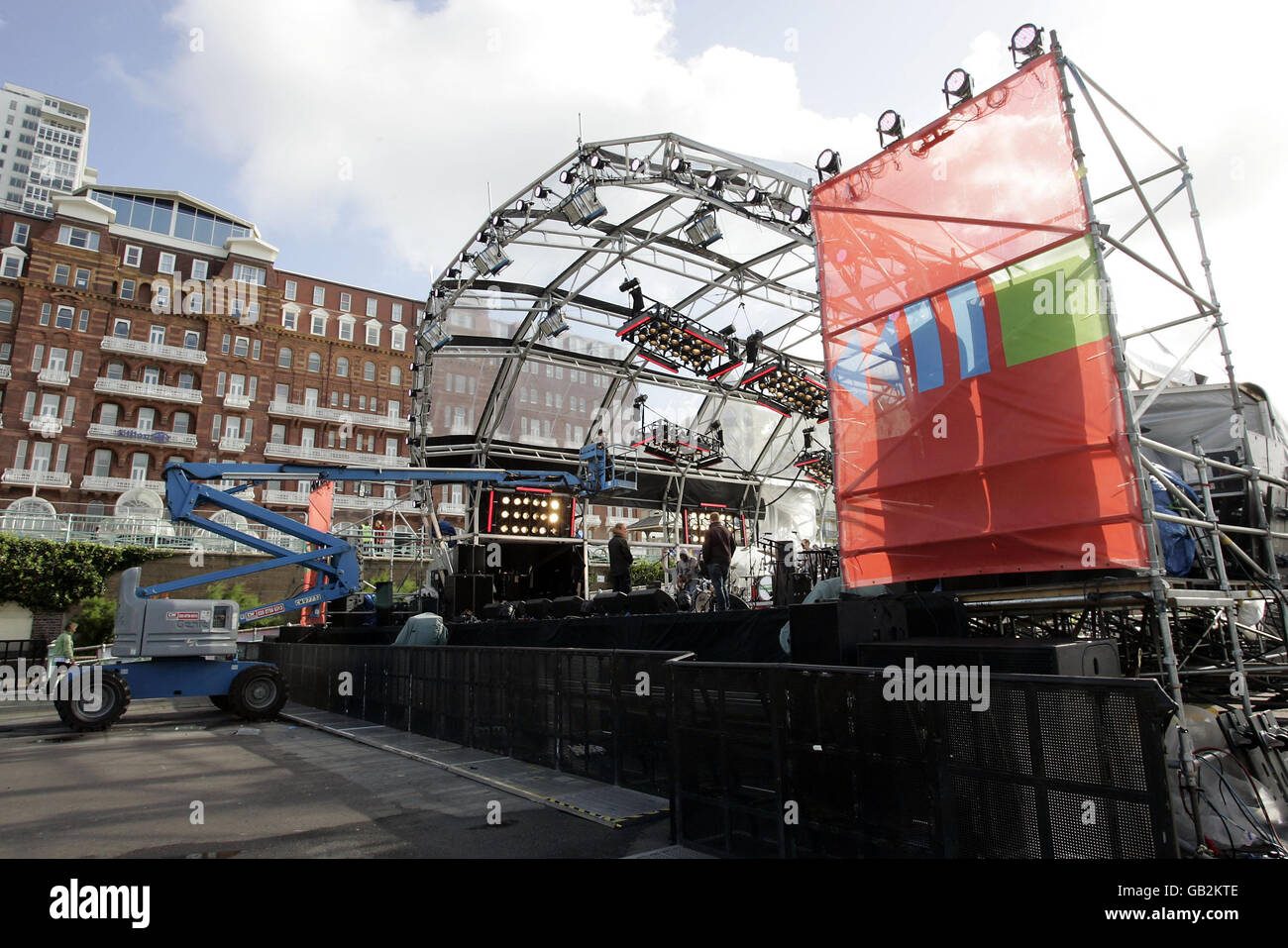 Vodafone TBA Concert Stock Photo - Alamy