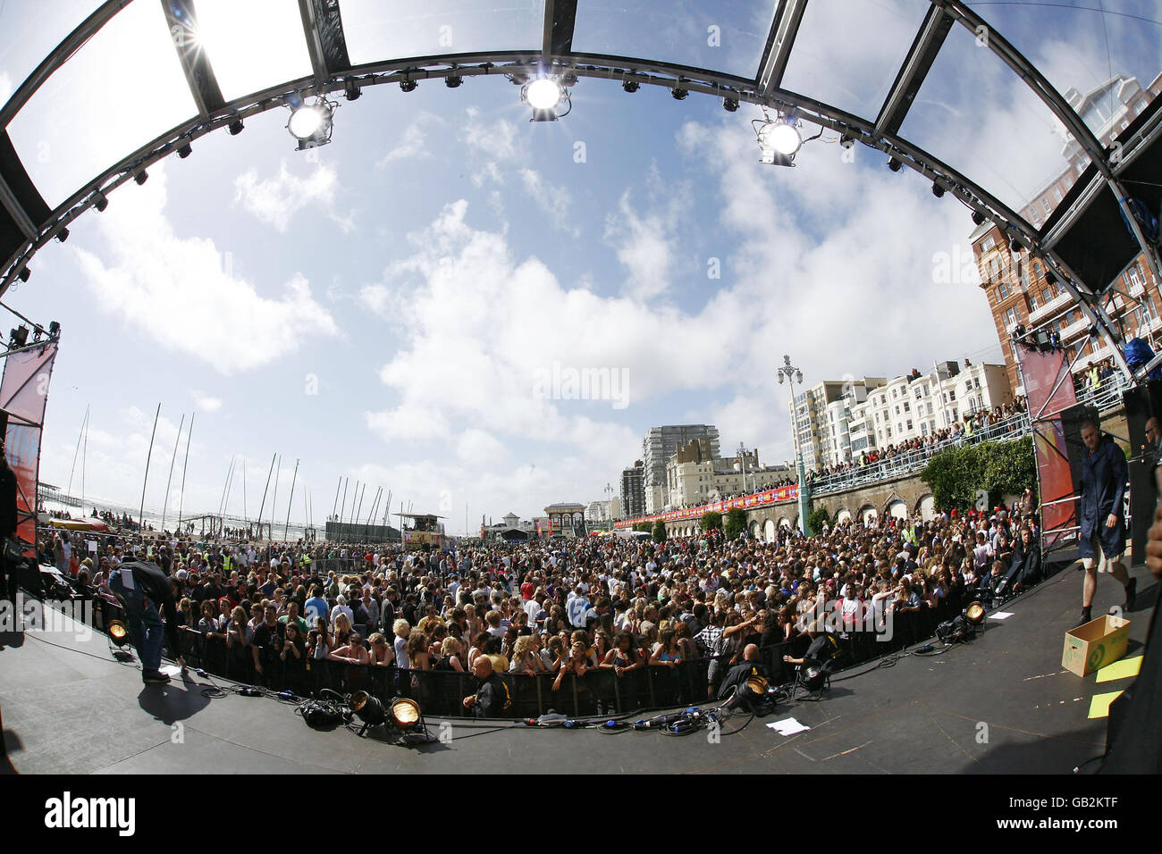 Vodafone TBA Concert Stock Photo - Alamy
