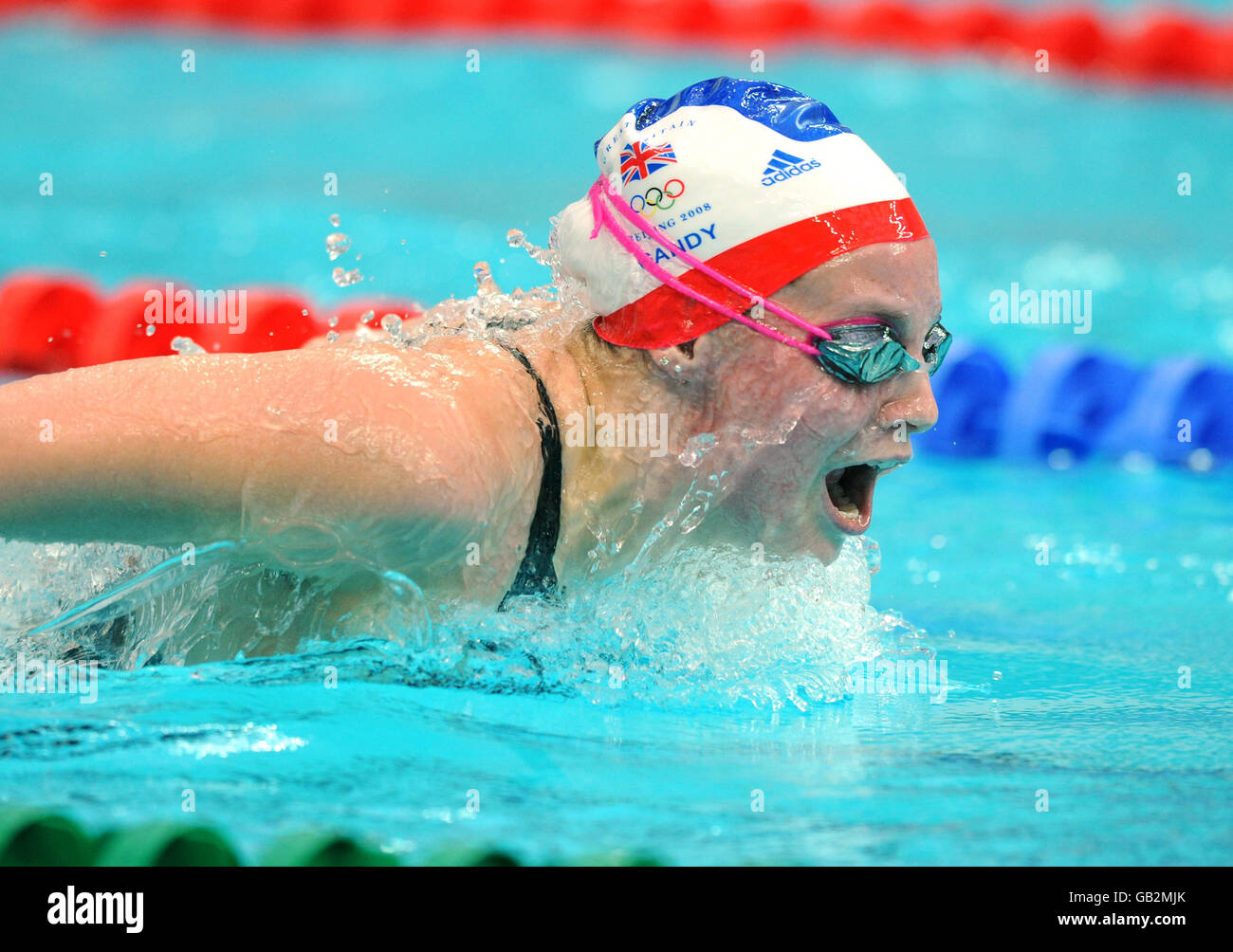 Great Britain's Ellen Gandy in action in her semi final of the Women's ...