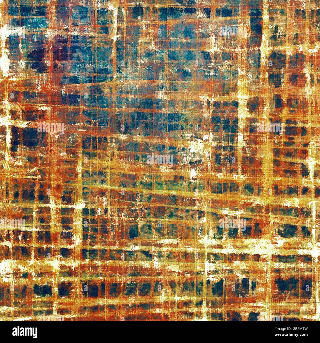 Retro texture, shabby and ragged background in grunge style. With ...