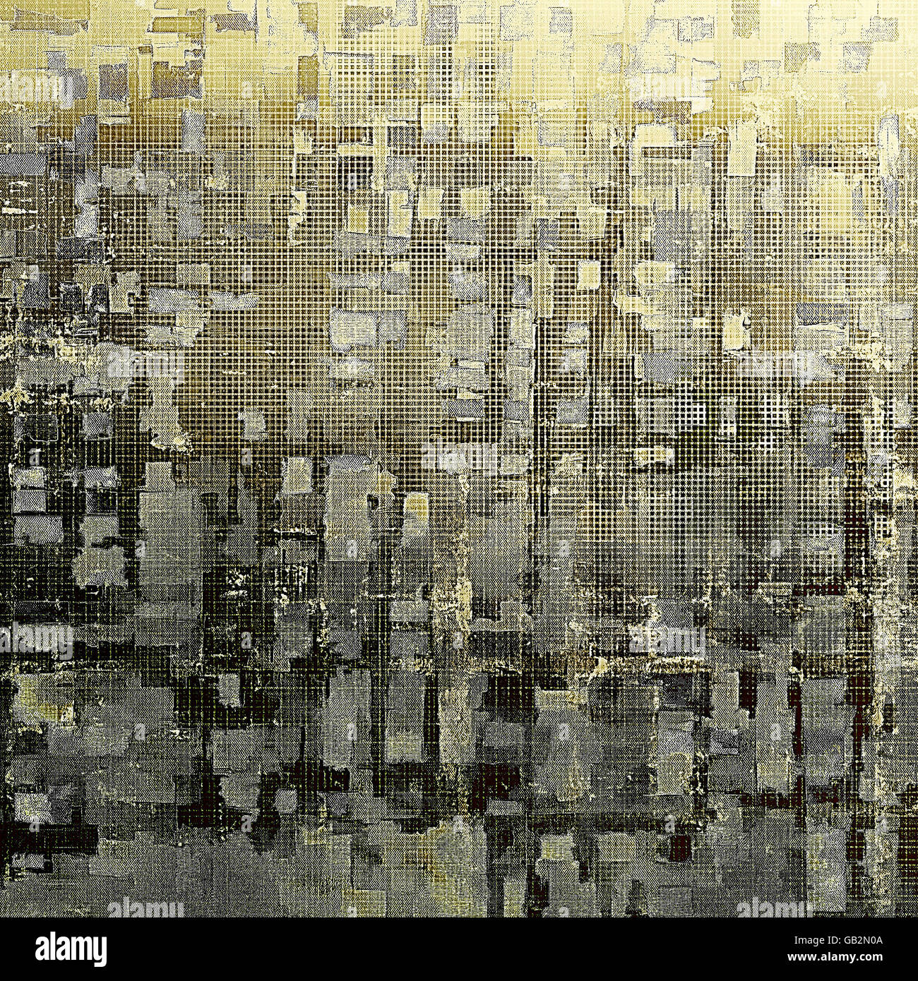 Vintage old-style texture, worn and rough grunge background with ...