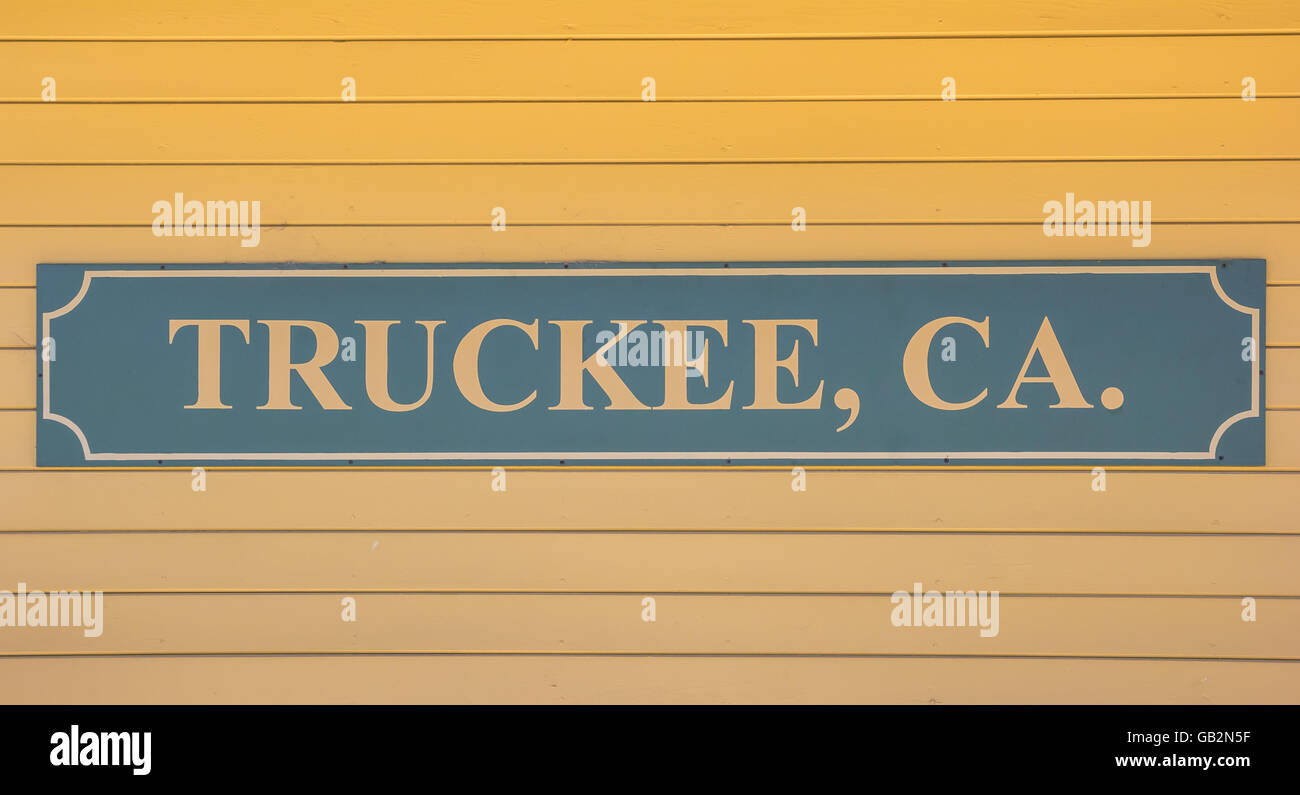 Truckee california railroad hi-res stock photography and images - Alamy