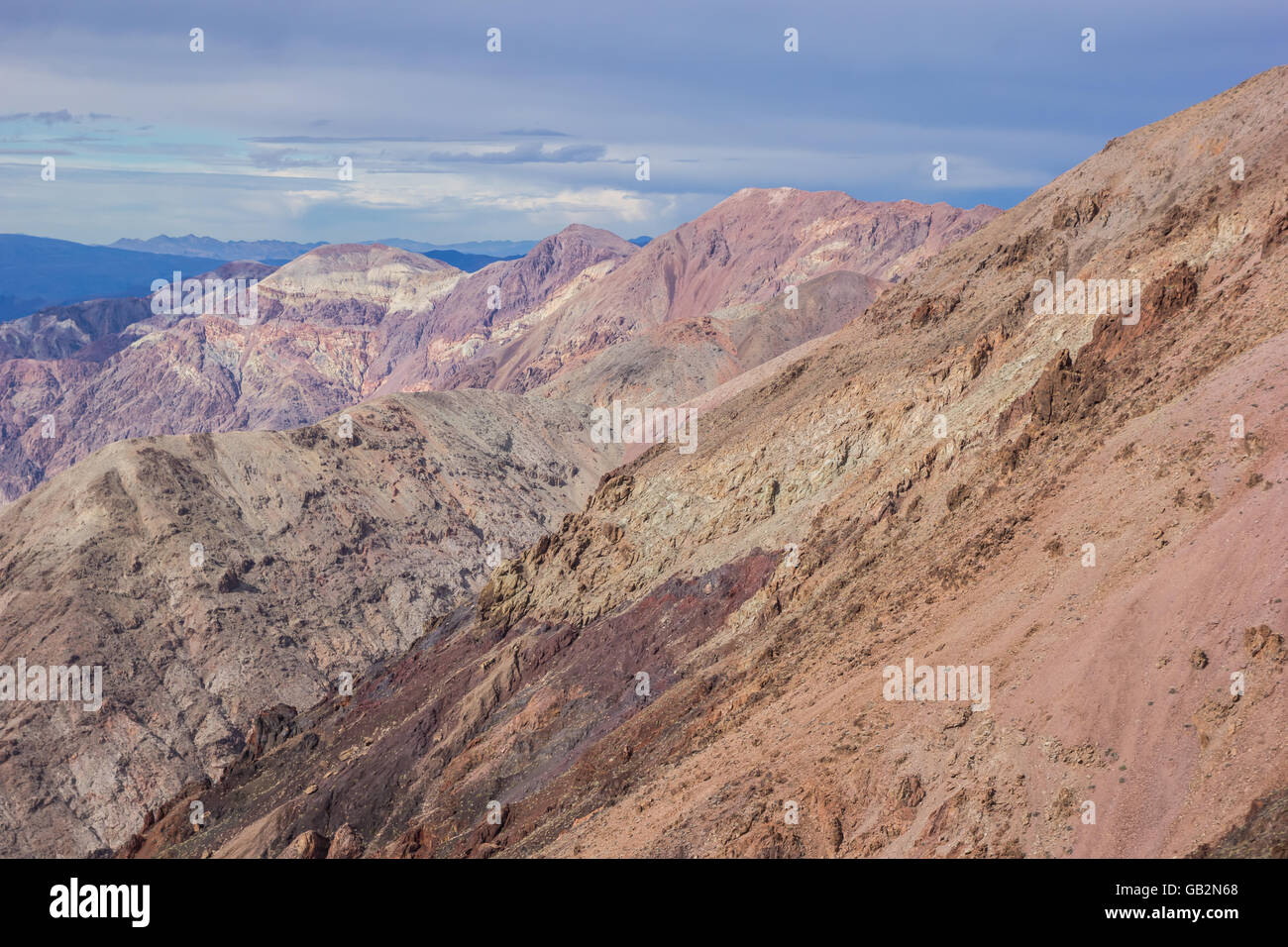 Dante's view in Death Valley National Park, USA Stock Photo - Alamy