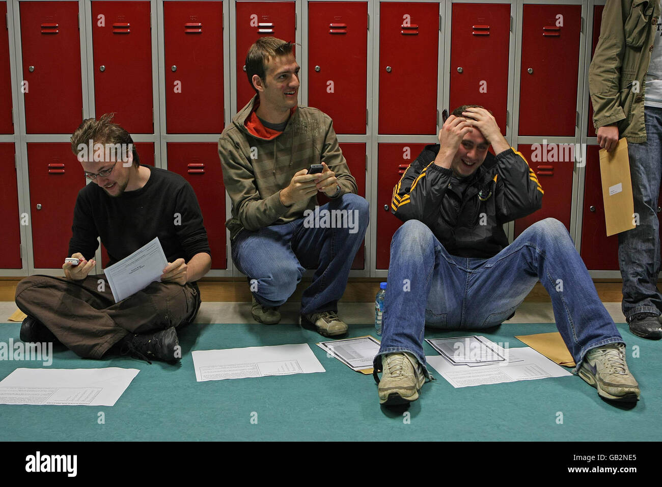 (From the left) Jody Williams, Sean Lucy and David Shine after finding ...