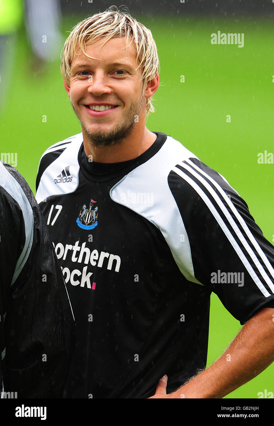 Soccer - Newcastle United Open Day - St James' Park. Newcastle's Alan ...