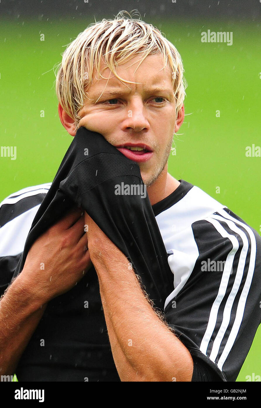 Newcastles alan smith open day st james park hi-res stock photography ...