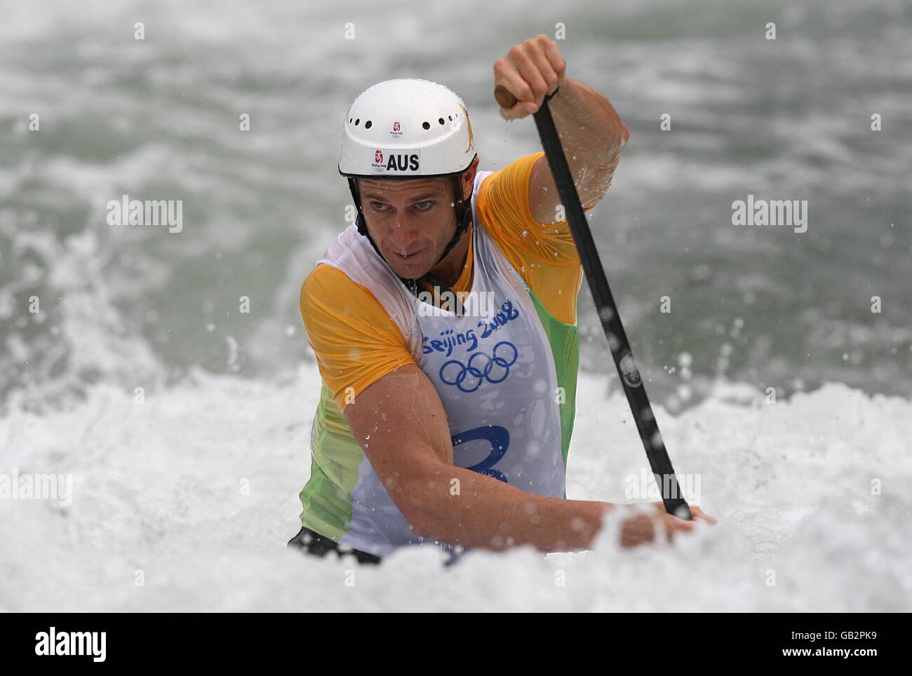 Australia's Robin Bell during the Canoe single (C1) heats at the during ...