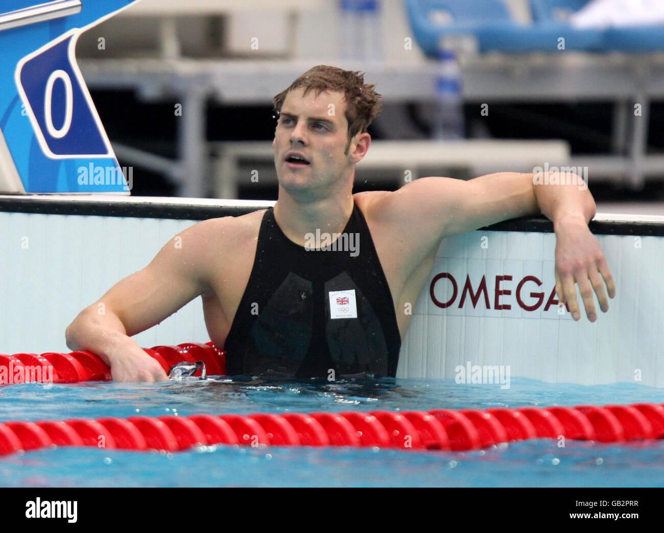 Great Britain's Liam Tancock at the end of the men's 200m Individual ...