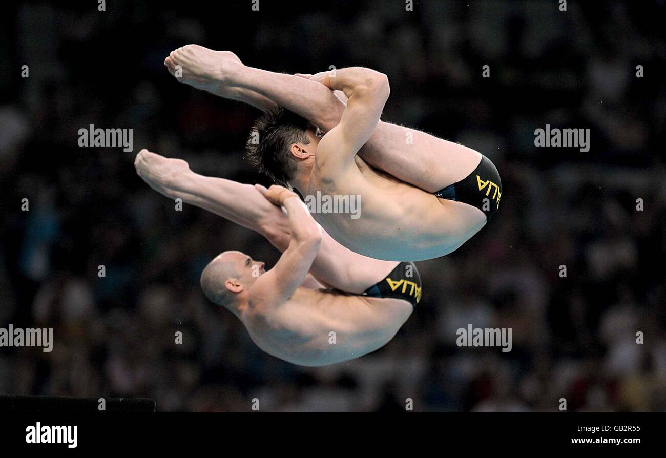 The Austrailian paring of Mathew Helm and Robert Newberry in action ...