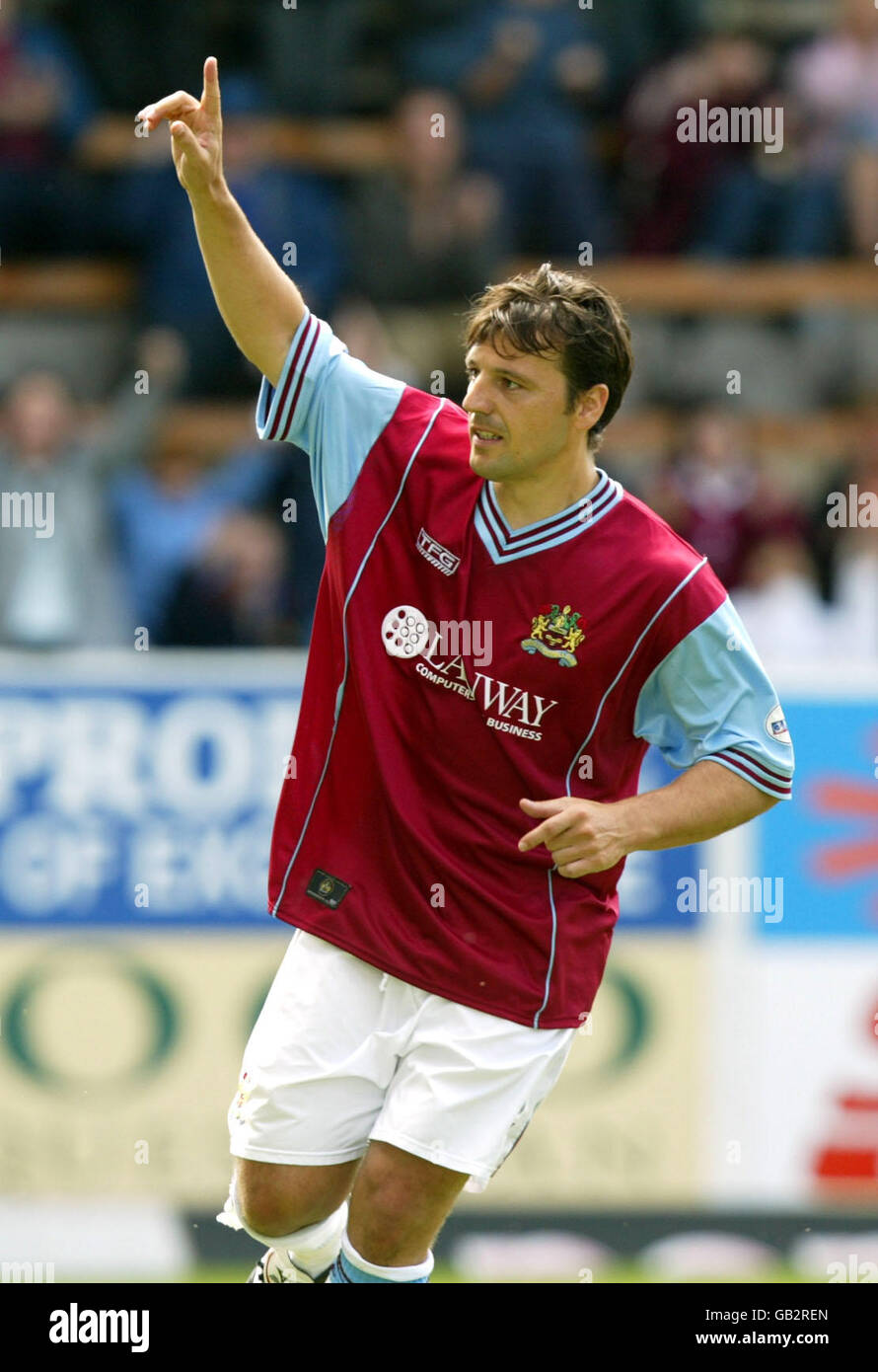 Soccer - Friendly - Burnley v Leeds United. Burnley's Robbie Blake ...