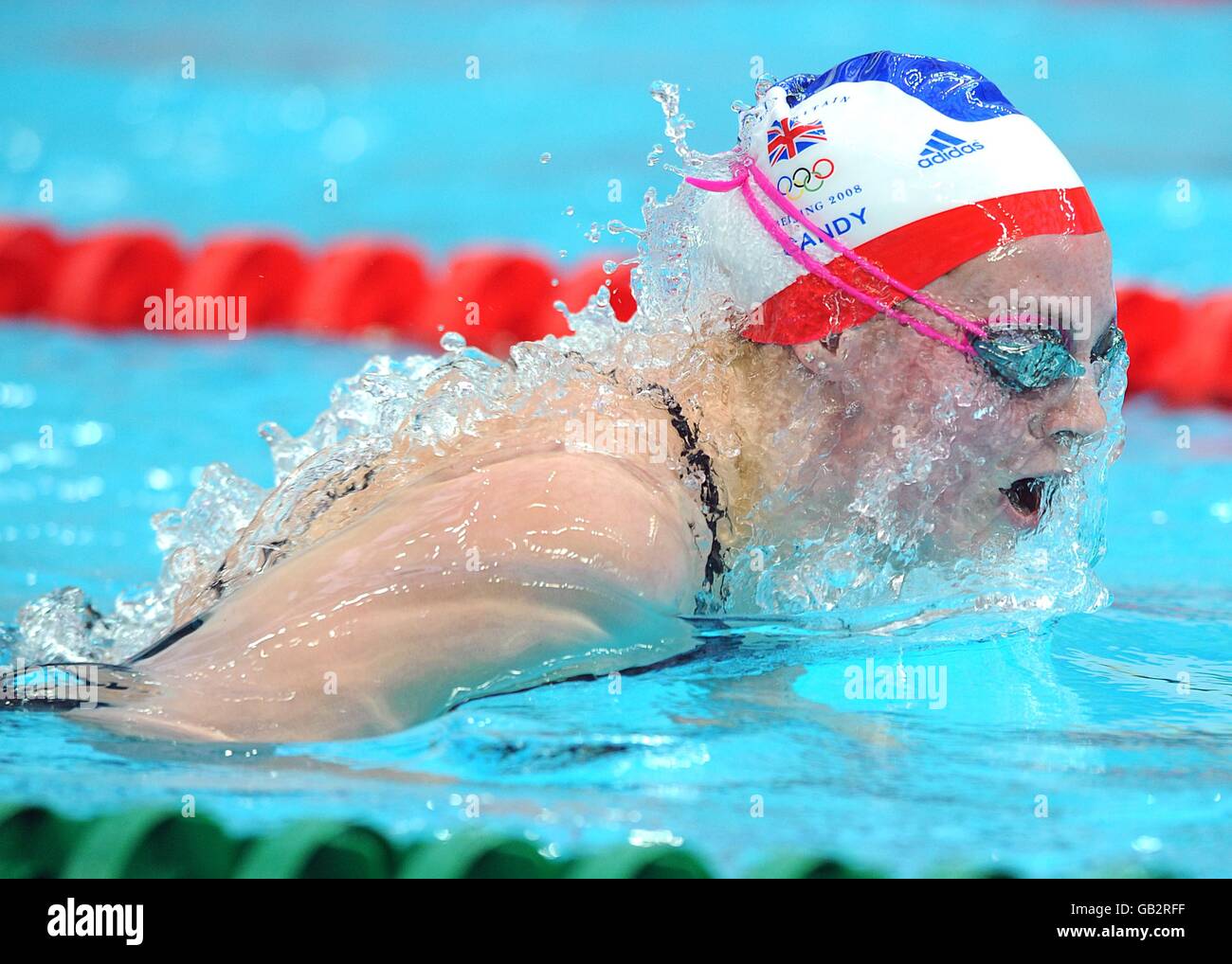 Great Britain's Ellen Gandy in action in the Women's 200m Butterfly ...