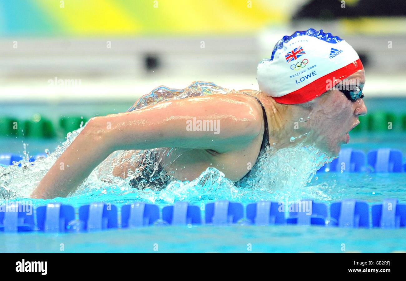 Great Britain's Jemma Lowe in action in the Women's 200m Butterfly Semi ...